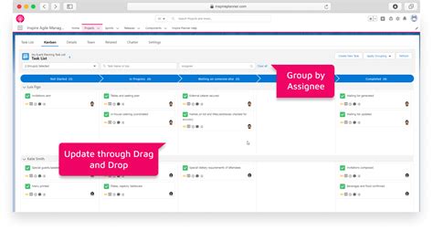 Inspire Planner Salesforce Project Management App