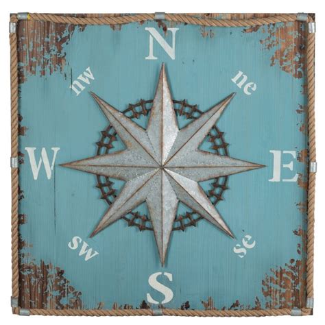 Cooper Classics Compass Hanging Wall Art