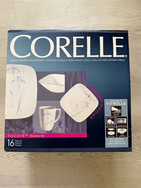 Corelle Shadow Iris Set Sealed In Box Furniture And Home Living