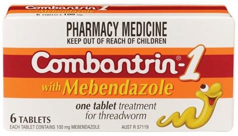 Combantrin 1 6 Tablets