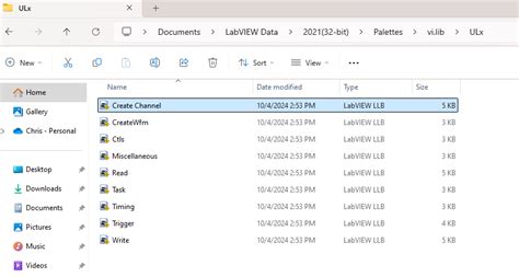 Solved Labview Not Recognizing Vis In My Palette In Labview 2021 32bit