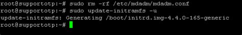 解決linux Ubuntu更新時出現的w Mdadm Etcmdadmnf Defines No Arrays告警 21點情報網