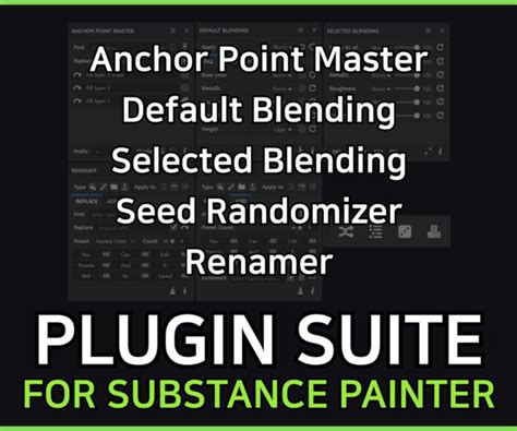 Artstation Python Plugin Suite For Substance Painter 10 Resources
