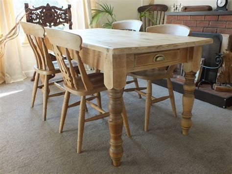 Old Vintage Rustic Farmhouse Kitchen Dining Table With Drawer In Brigg Lincolnshire Gumtree