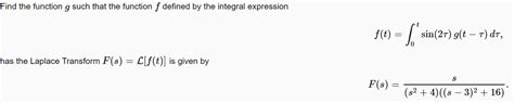 Solved Find The Function G Such That The Function F Defined Chegg Com