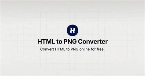 Html To Png Converter Free Private Unlimited
