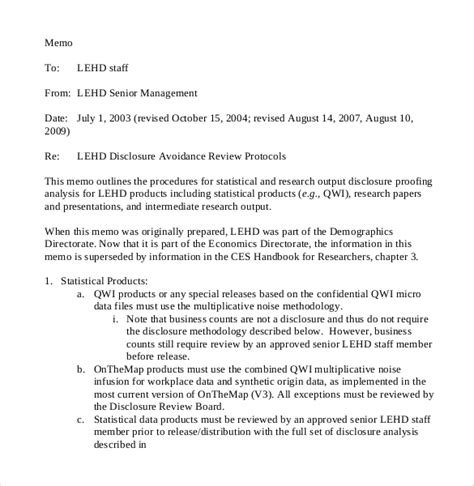 Confidential Memo Templates Sample Word Google Docs Format Download