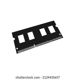 Laptop Ram Memory Icon Vector Ram Stock Vector Royalty Free
