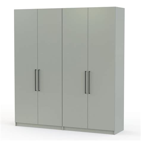 Шкаф распашной Bestmebel Остин Лайт 4 170x50x220 см купить C доставкой на Ozon по низкой цене