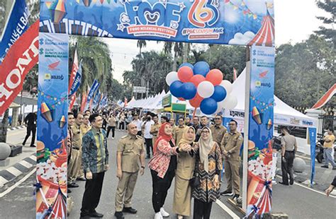 Ratusan Umkm Meriahkan Fmf Hut Pangkalpinang