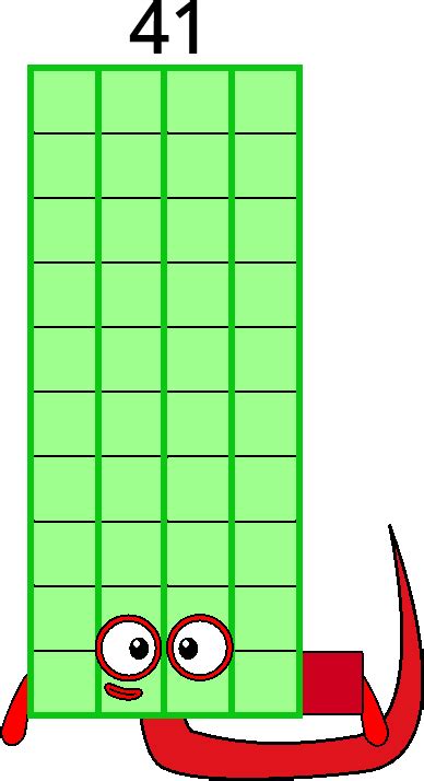 Numberblock 41 By Mizuki112233 On Deviantart