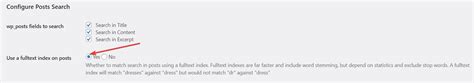 Fulltext Index Super Speedy Plugins
