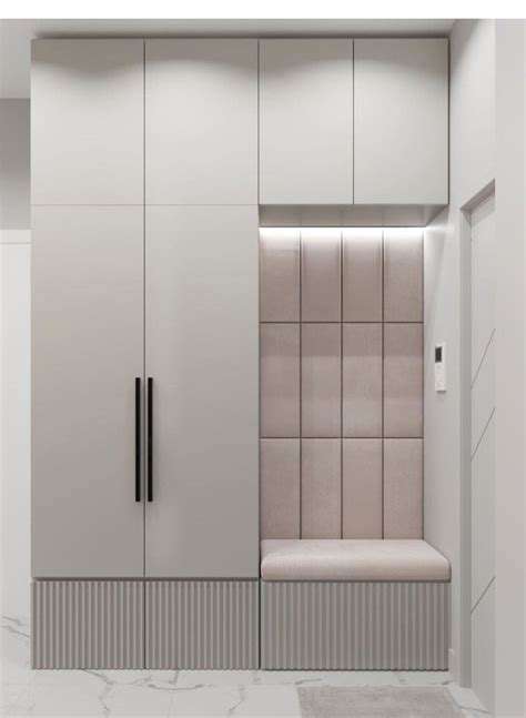 Пин от пользователя Aysenur Dincer на доске Antre в 2024 г Современный шкаф Шкаф в прихожей