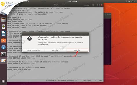 Iniciar Ubuntu 1804 Lts Sin Interfaz Gráfica Parte I Somebookses