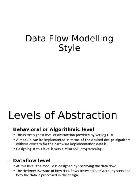 3dataflow Modelling Pdf Computer Programming Software Engineering