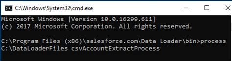 How To Set Up Salesforce Data Loader Command Line Interface Or Cli Infallibletechie