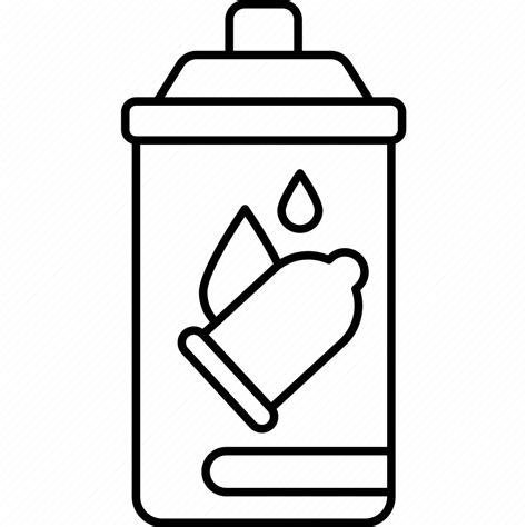 Condom Spray Liquid Latex Contraceptive Icon Download On Iconfinder