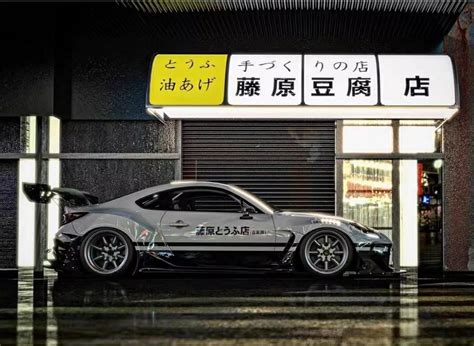 Ym Model X Diecast Factory Toyota Gr86 Fiwara Toufu Shop Rocket Bunny Hobbies And Toys Toys