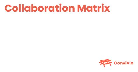 Collaboration Matrix · Agency Leaders Playbook · Convivio