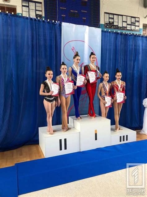 Пять нагород Всеукраїнського турніру з художньої гімнастики отримали криворізькі спортсменки