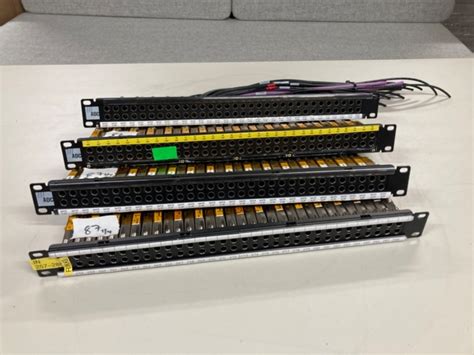 Adc Patch Panel X 4 Ei Pohjahintaa Ps Auction We Value The Future Largest In Net Auctions
