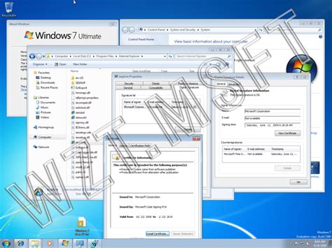 Windows 7 Build 6 1 7260 Bilderstrecken Winfuture De