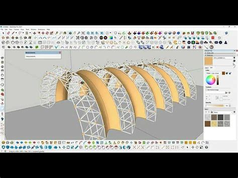 SKETCHUP TUTORIAL MAKING COMPLE MODEL