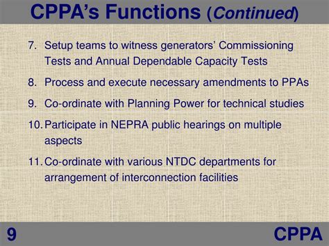 PPT CPPA Was Created By Government Of Pakistan Under Restructuring Of Power Sector In 1992