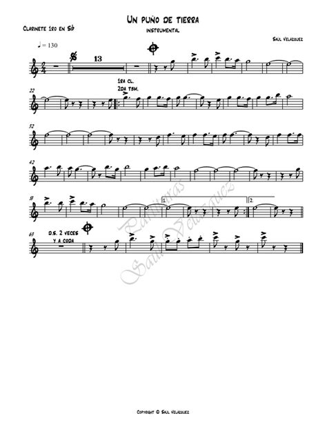 Un Puño De Tierra Instrumental Tono Do Pdf Échecs
