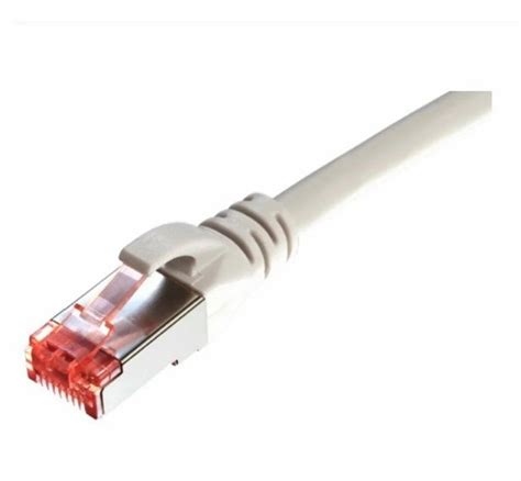 Shielded Category 6 6A Patch Cords PVC White And Red At 184 Piece In Bengaluru