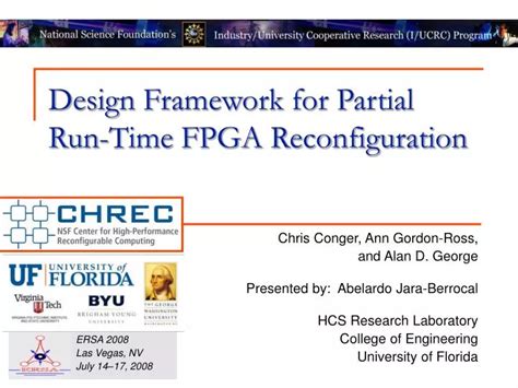 Ppt Design Framework For Partial Run Time Fpga Reconfiguration Powerpoint Presentation Id