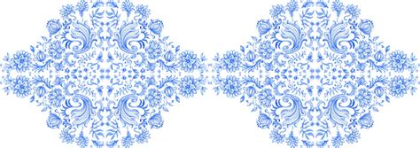 흰색 배경에 흰색 색칠 공주 블루 다마스 패턴 원활한 테두리를 그린 수채화 지중해 마졸리카 세라믹 페인팅 스타일의 손으로 그린