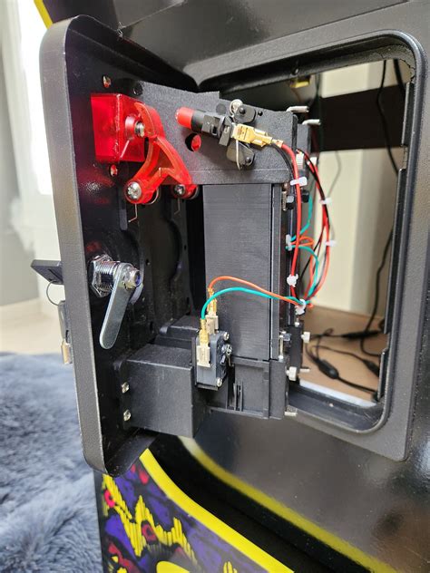 Universal Coin Acceptor For Arcade Cabinet Coin Door 3d Print Files Etsy