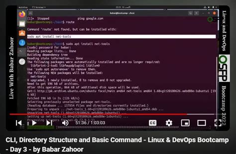 Raja Jawad Ali On Linkedin Cli Commandlineinterface Linux Devopsbootcamp Cloudcomputing