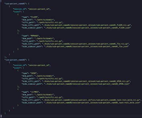 Hierarchy Of Dicom To Bids Mapping Following Conversion From Dicom To Download Scientific