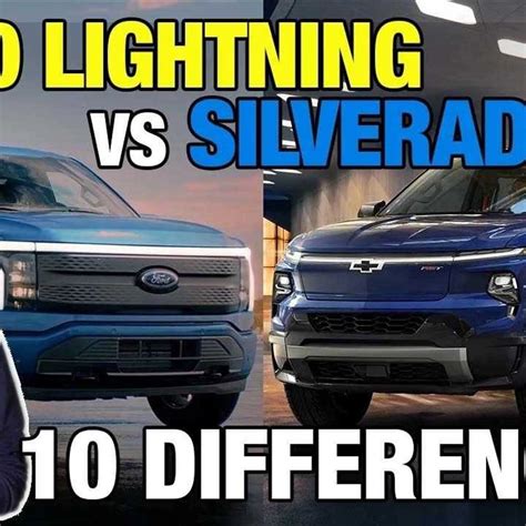 Ford Vs Chevy Truck Vitser Chevrolet Silverado Ev Vs Ford F 150