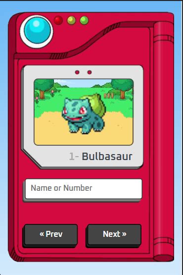 Github Josegu Llardi Pokedex Pokedex Developed From The Public Pok Api Api