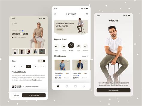 E Commerce App Ui By Ofspace Ux Ui On Dribbble
