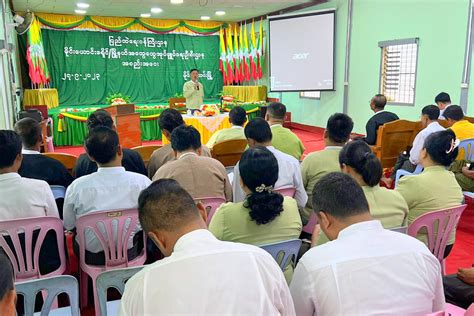 မိုင်းယောင်းမြို့နယ်တွင် မြေငှားဂရန်လျှောက်ထားနိုင်ရေး အသိပညာပေး