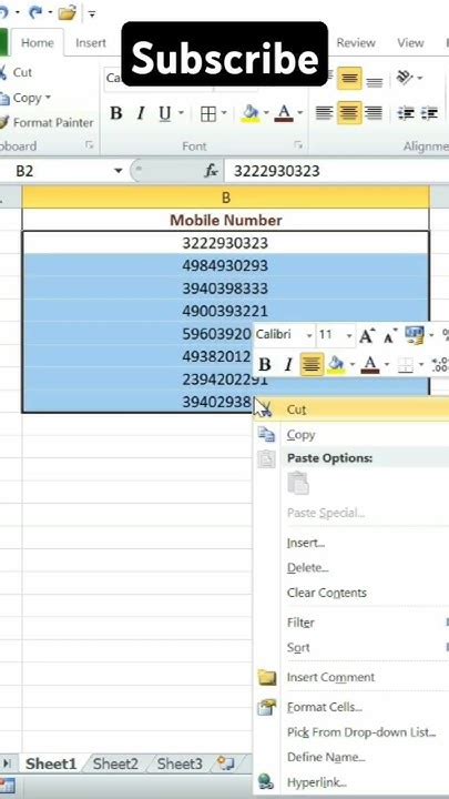 How To Add Country Code In Excel Excel Excelformula Exceltips Exceltutorial Youtube