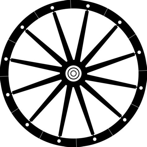 Wagon Wheel Vector Art Icons And Graphics For Free Download