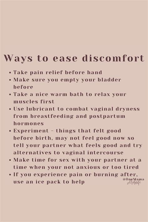 Sex After Birth Cozy Nursery