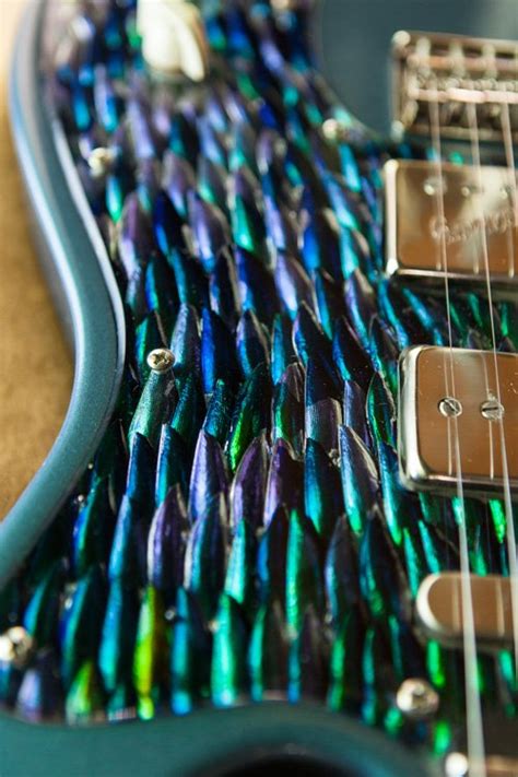 Guitar Making Emerald Deluxe Custom Guitar For Alex Kapranos