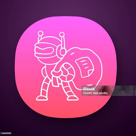 스크레이퍼 봇 응용 프로그램 아이콘 악성 로봇 콘텐츠 도용 소프트웨어 프로그램 웹 스크래핑 서비스 인공 지능 Ui Ux 사용자 인터페이스 웹 또는 모바일 응용 프로그램입니다