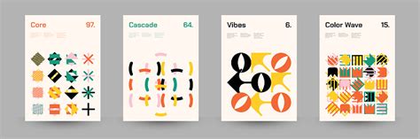 포괄적인 기하학적 패턴 세트 디자이너에게 이상적이며 디지털 및 인쇄 프로젝트에서 다양하게 사용할 수 있도록 다양한 대칭 모양과 반복되는 모티프를 특징으로 합니다 0명에 대한