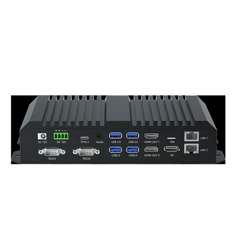 Rk3588 Industrial Control Box Edge Computing Device Npu 6tops 8k