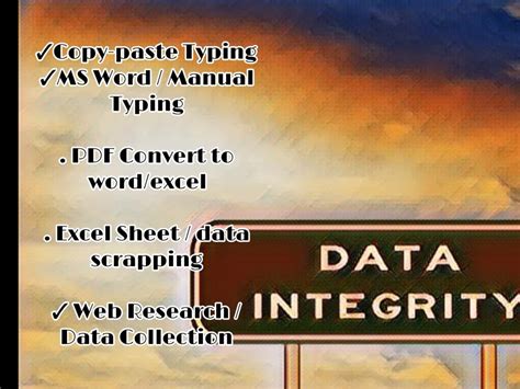 Fast Data Entry Copy Paste Excel Sheet Data Typing Pdf Conversion Upwork