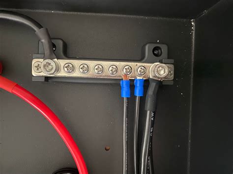 100a 6 Way Busbar Universal Terminal Block 12 48v Dc