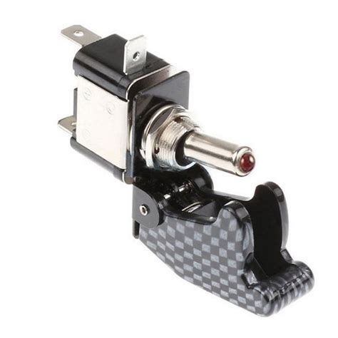 1PC 12V 20A Car Auto Cover LED Light Toggle Rocker Switch 3 Way Pin Control On Off Suis Kereta