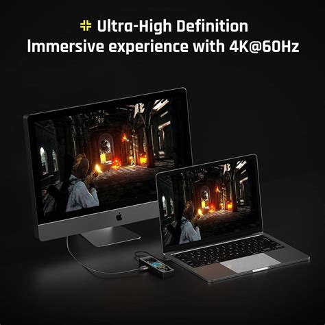 Dockcase 6 In 1 Explorer Edition Visual Smart Usb C Hub Adatun